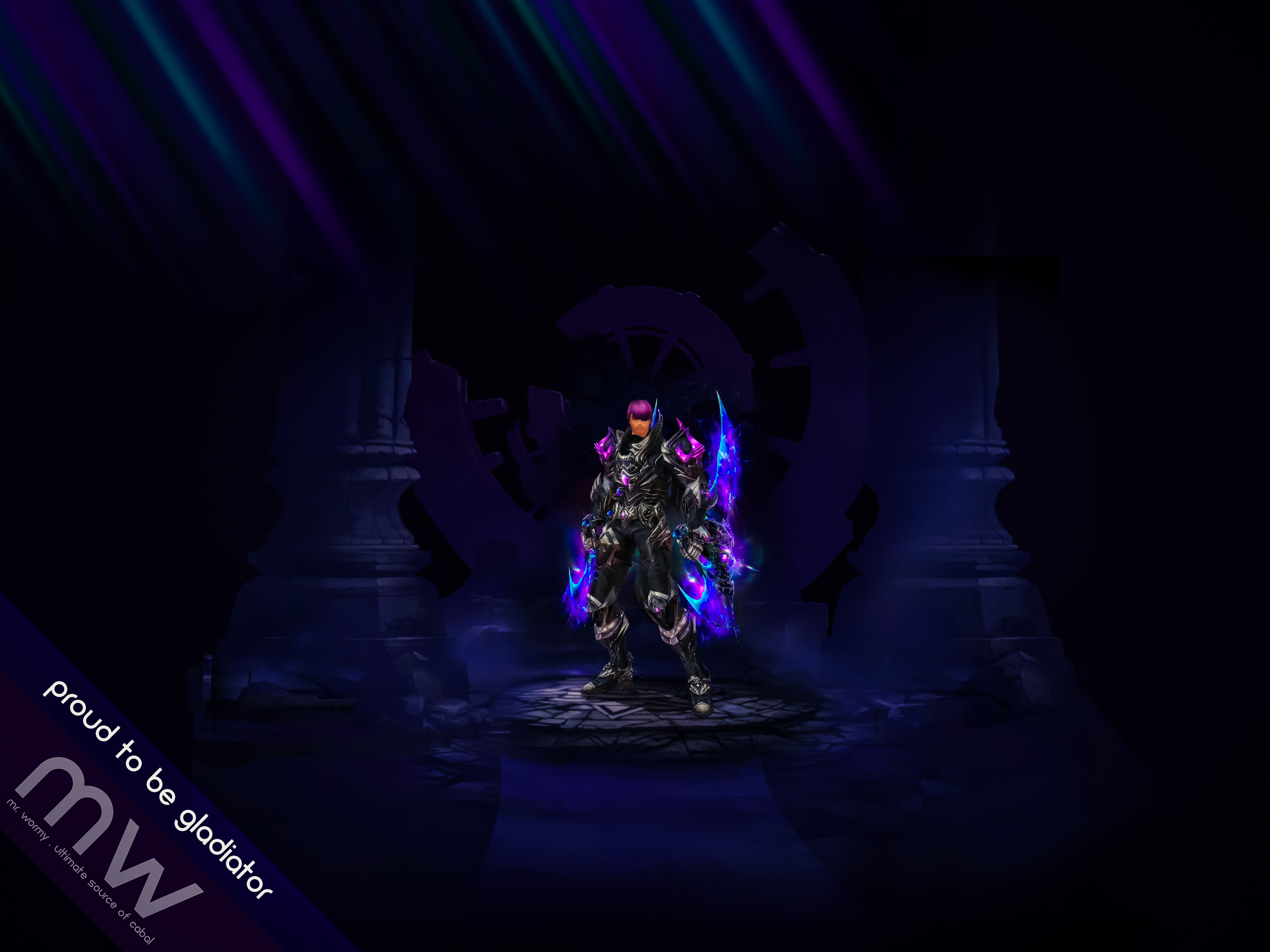 Wallpaper Set 8 Characters with Demonite items – Mr. Wormy