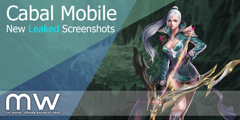 Cabal Mobile – Newest Leaked Screenshots – Mr. Wormy