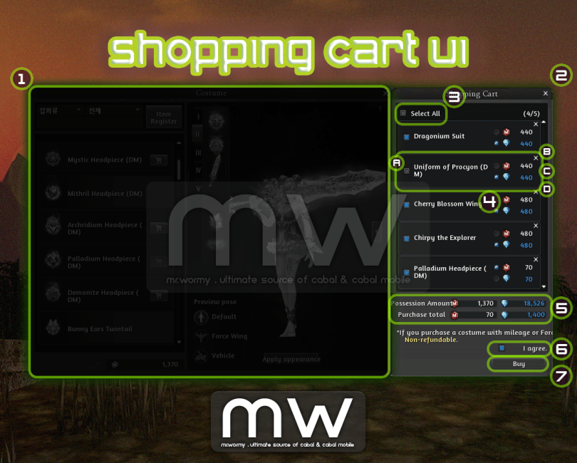 Costume System – Mr. Wormy