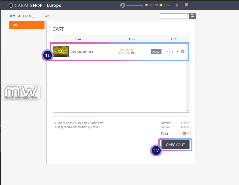 Cabal Online – How to claim and redeem COUPON for Cabal EU/NA/BR and ...