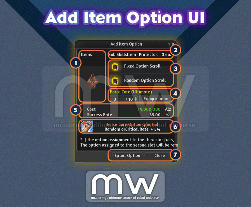 Slot Option – Mr. Wormy