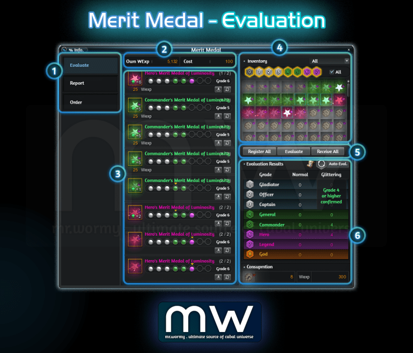 Merit Medal – Mr. Wormy