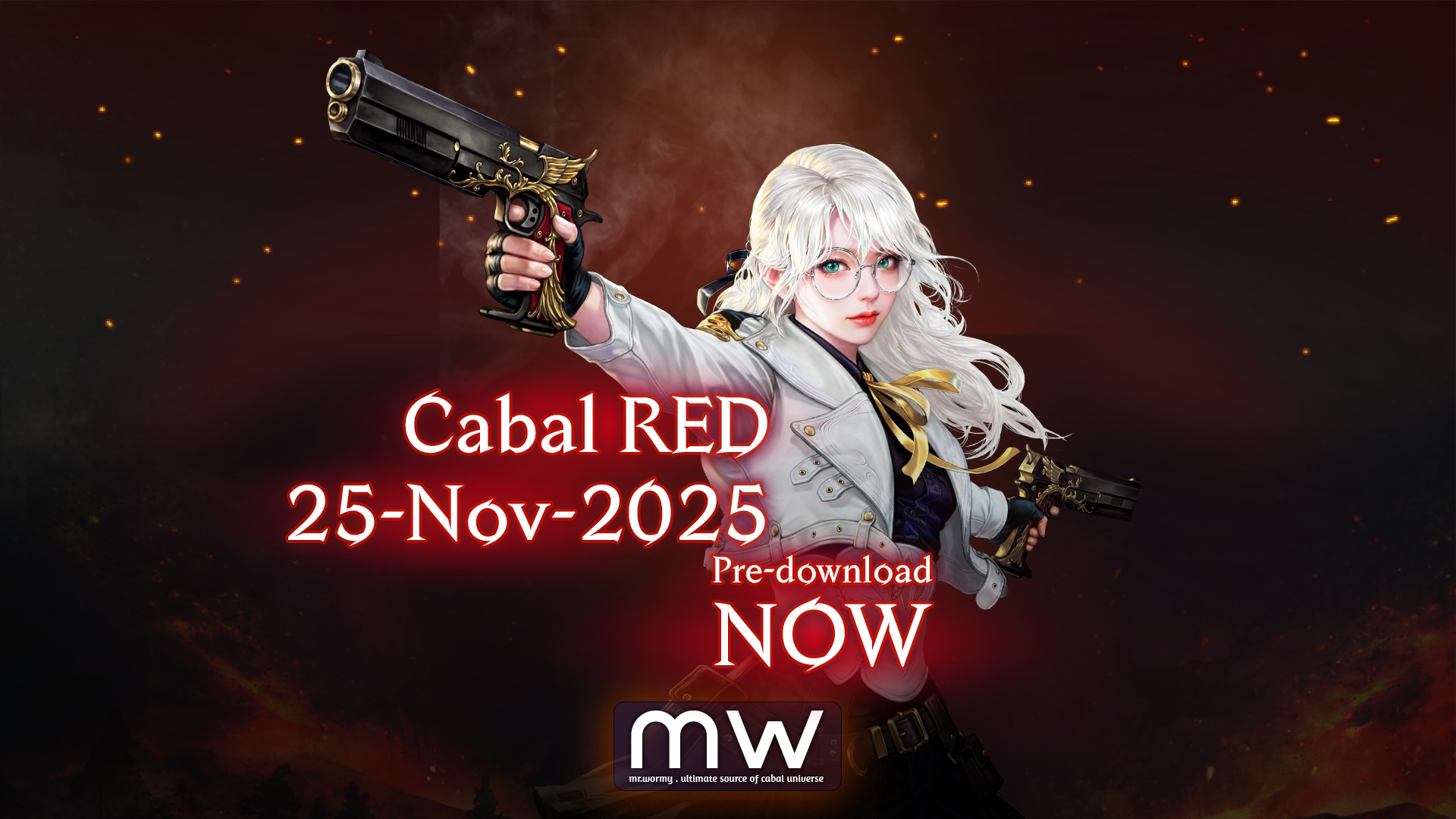 Cabal RED – Official Launch on 25-Nov-2025, Pre-download NOW! – Mr. Wormy
